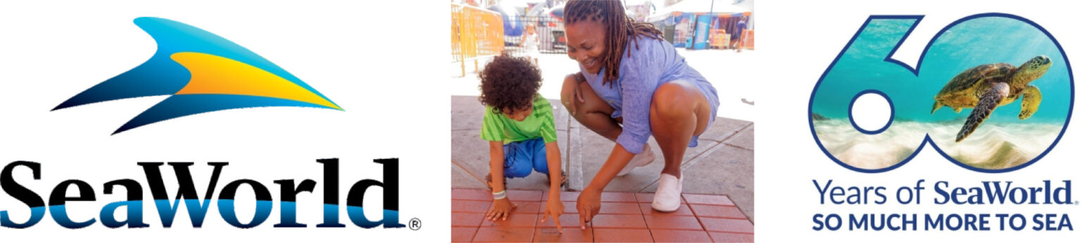 Seaworld 60th Anniversary Walkway